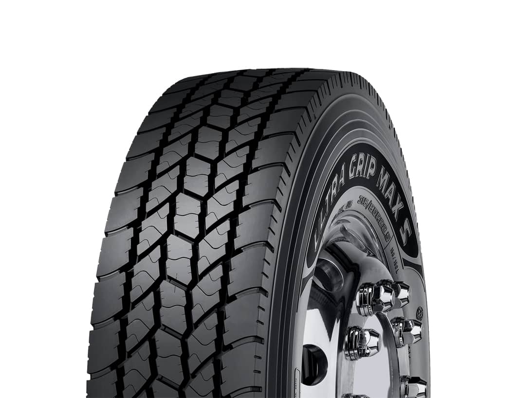 385/65R22,5 Goodyear UltraGrip MAX S HL 164K/158L VetrFramd* – VIP dekk og viðhald
